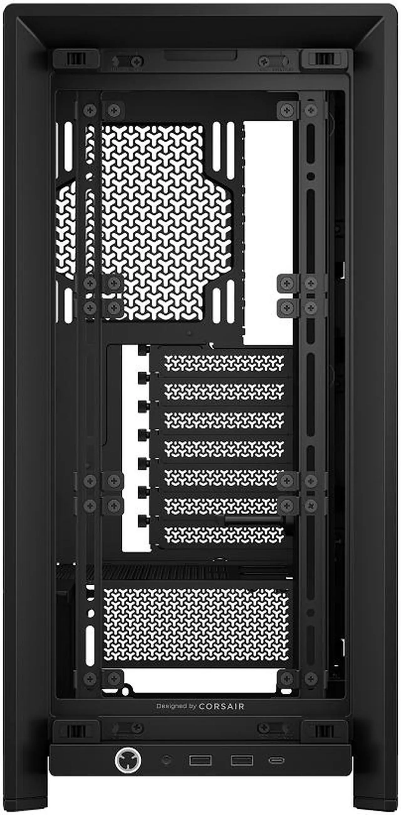 CORSAIR FRAME 4000D Modular High Airflow Mid-Tower PC Case, Black ...