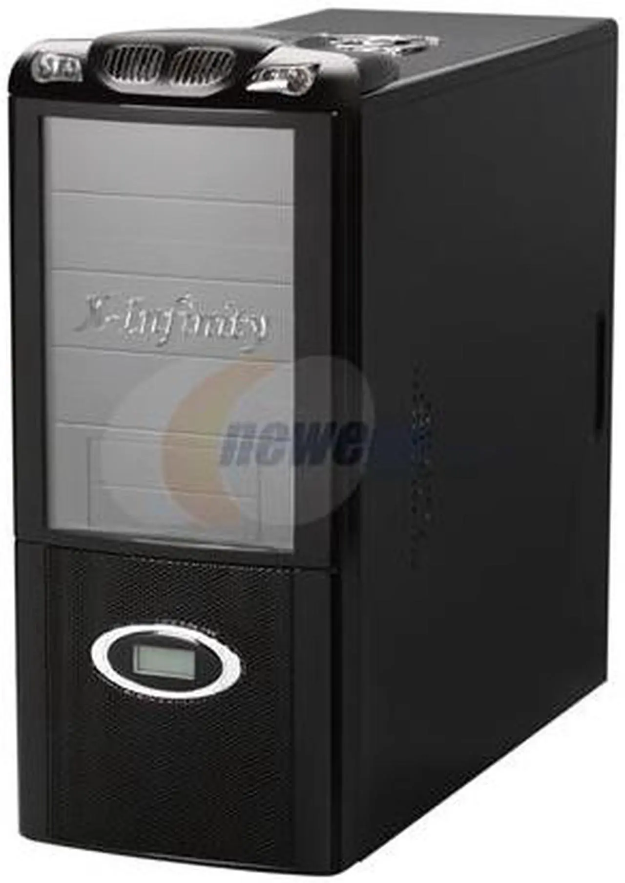 APEVIA X-Infinity ATXB6KLW-BK/420 Black Computer Case - Newegg.com