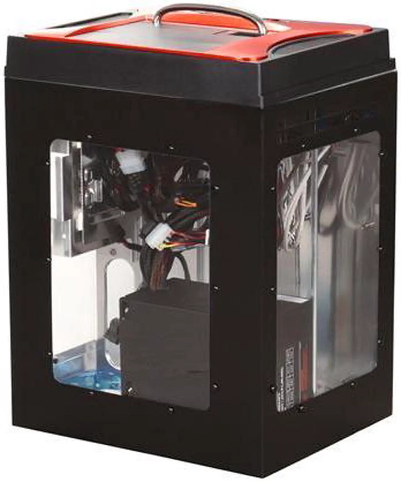 APEVIA X-QPACK2-RED/500 Black/ Red Computer Case - Newegg.com
