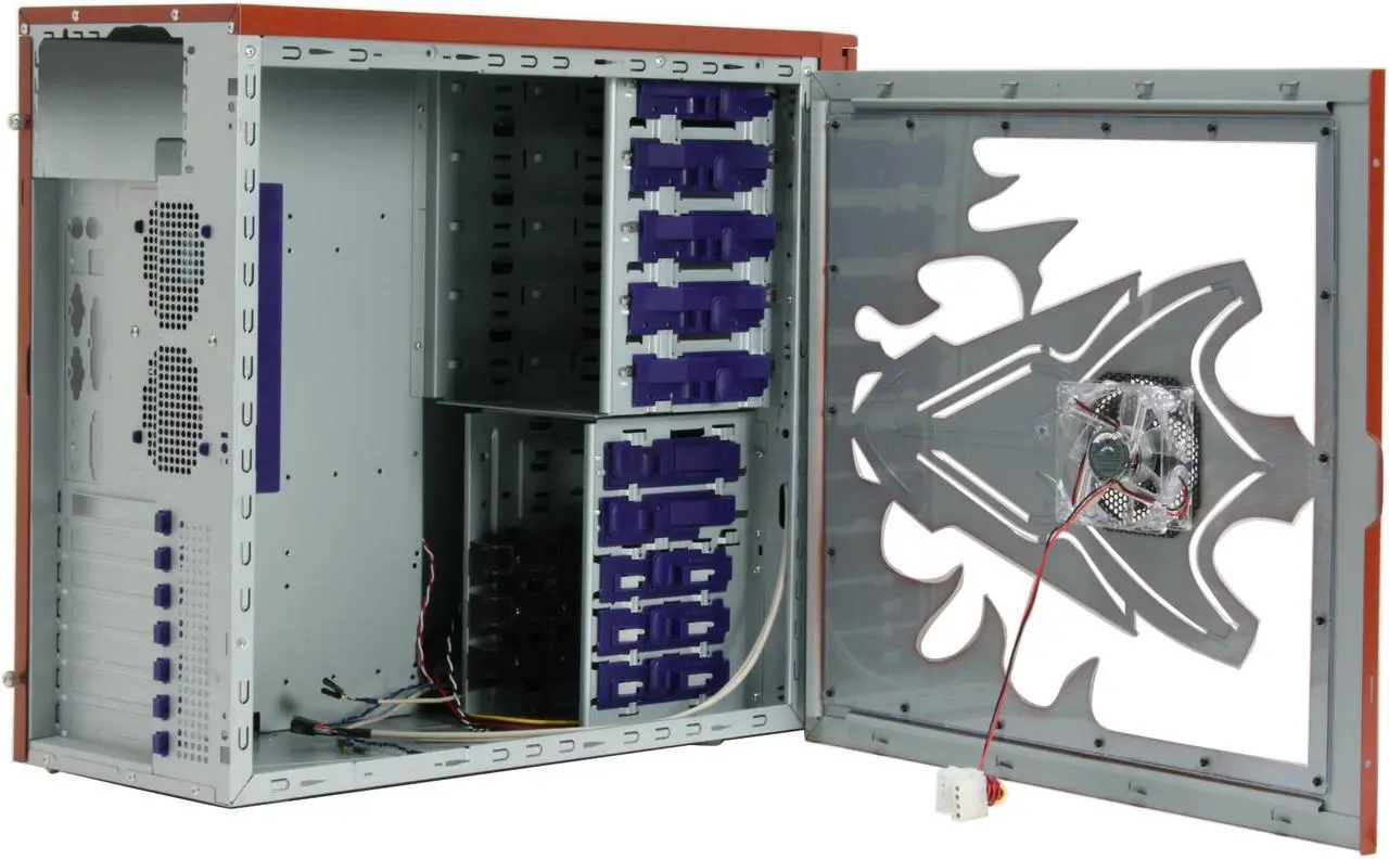 NZXT GUARDIAN OR Orange Computer Case - Newegg.com