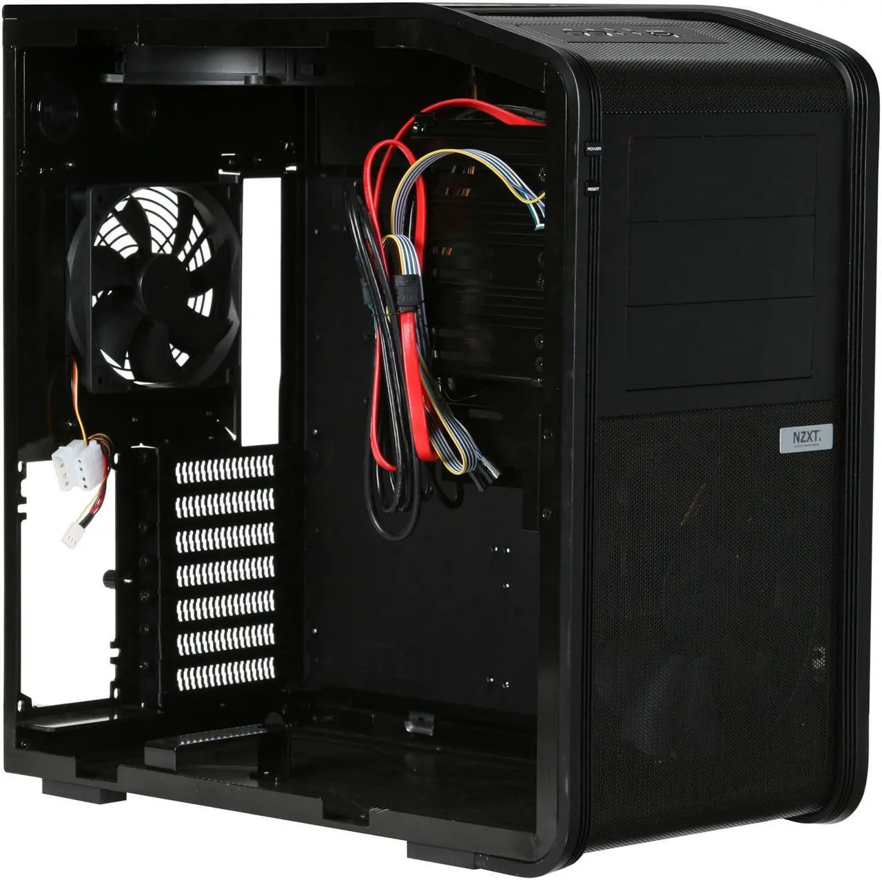 NZXT CS-NT-PANZER-B PANZERBOX Black Welded Aluminum ATX Mid Tower with ...