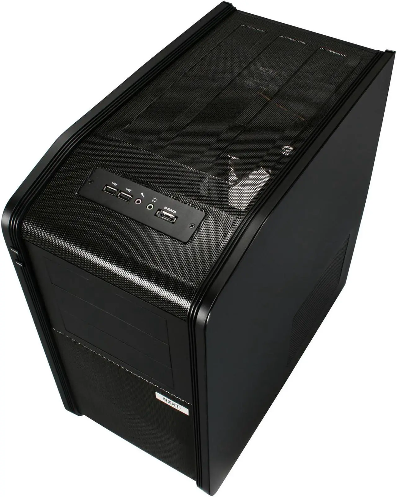 NZXT CS-NT-PANZER-B PANZERBOX Black Welded Aluminum ATX Mid Tower with ...