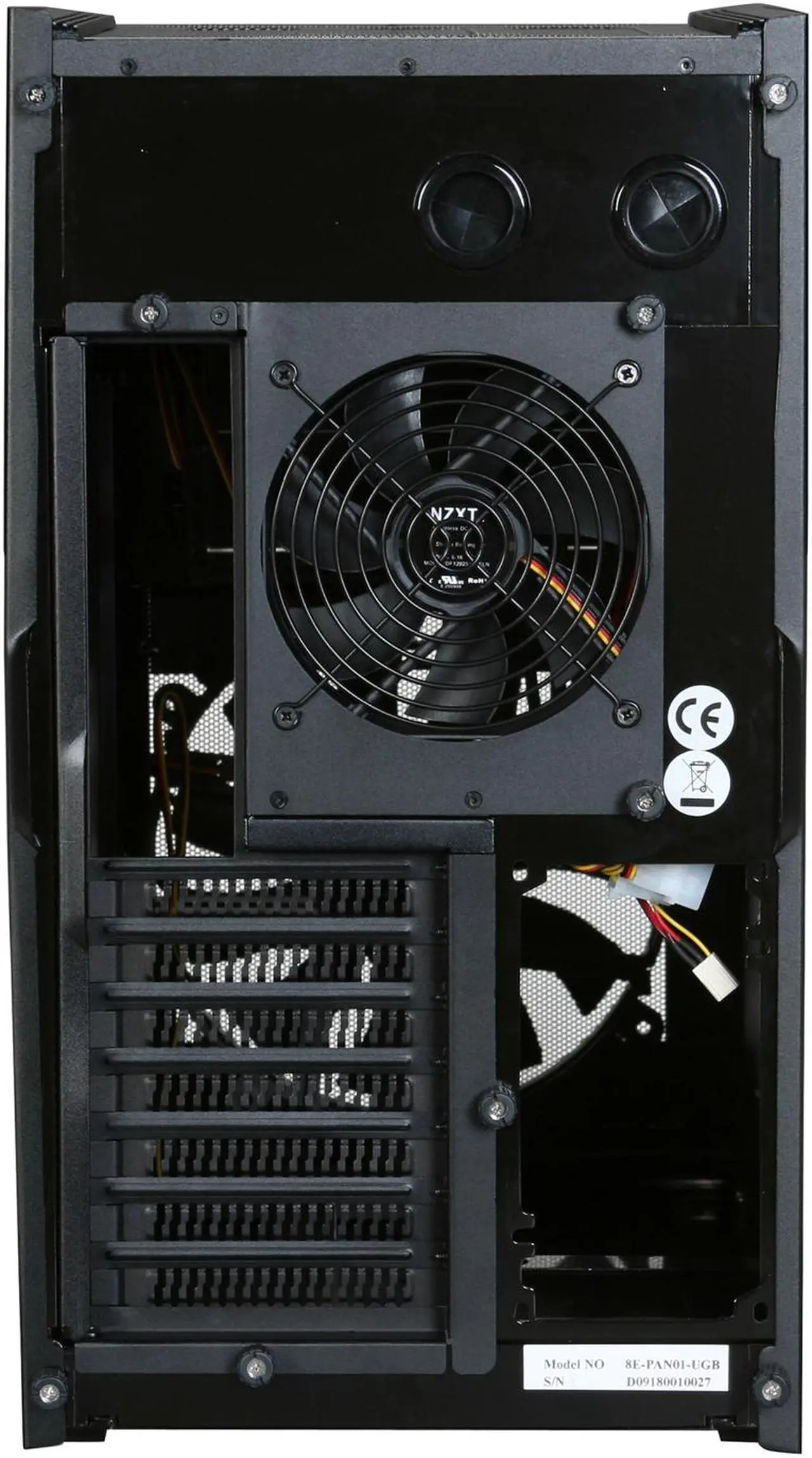 NZXT CS-NT-PANZER-B PANZERBOX Black Welded Aluminum ATX Mid Tower with ...