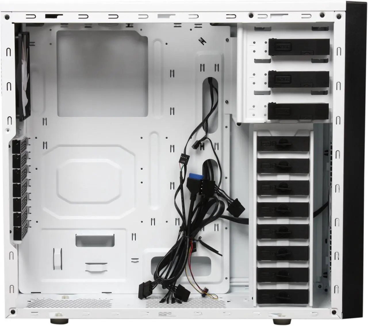 NZXT Source 210 Elite White Computer Case w/ Black Front Trim - Newegg.com