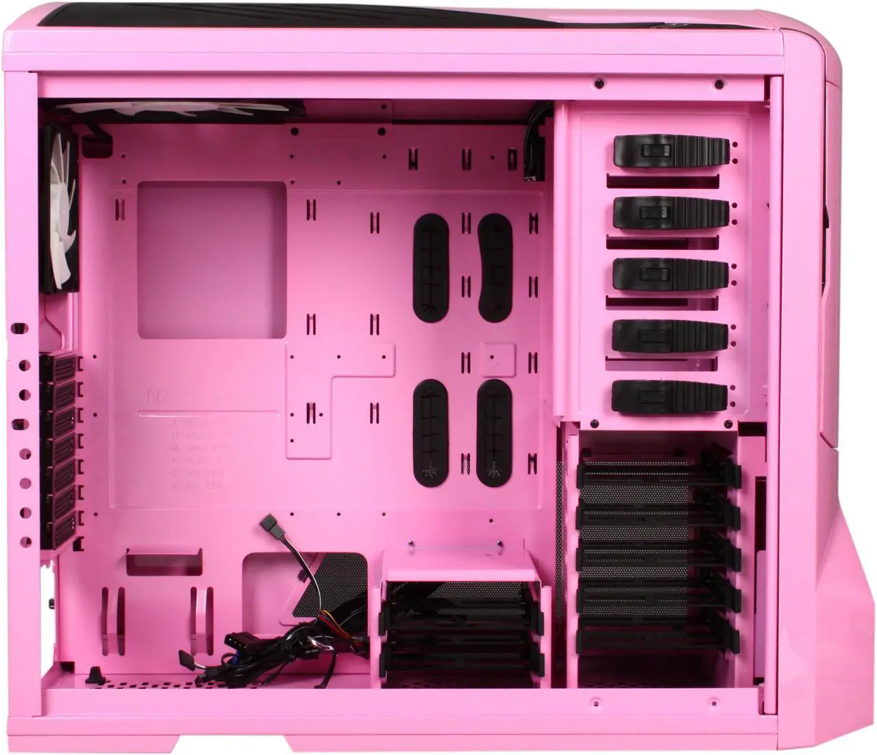 NZXT Phantom PHAN-003PK Pink Finish w/Black Trim Steel / Plastic ...