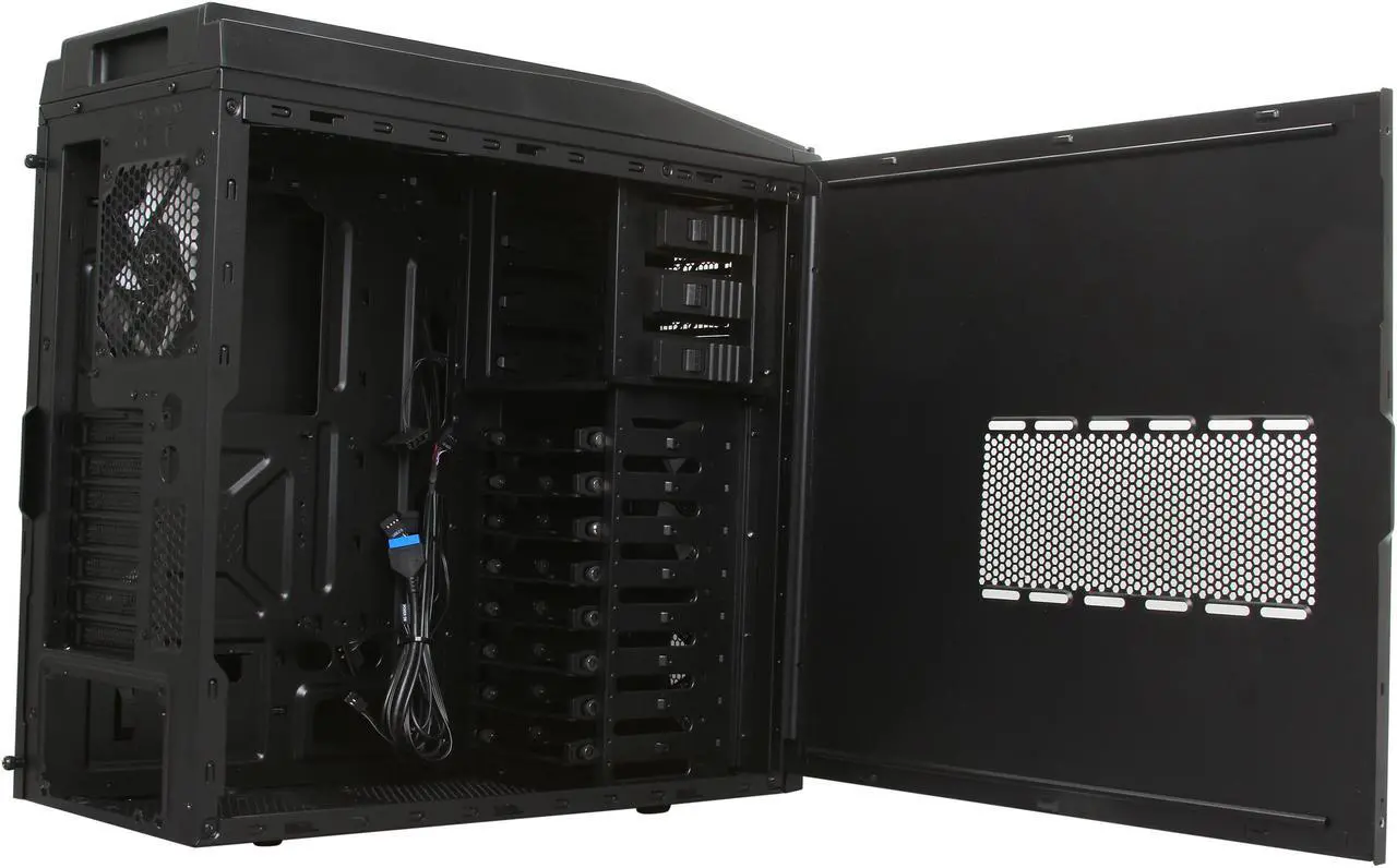 Refurbished: NZXT Crafted Series Tempest 410 Elite Black Computer Case ...