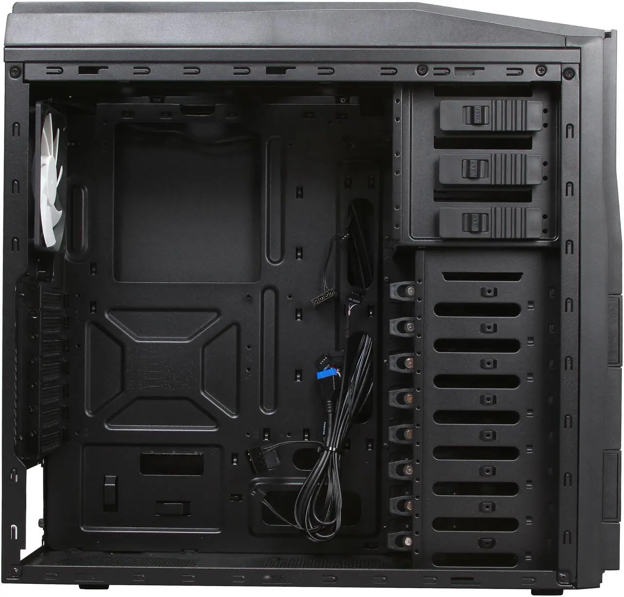 Refurbished: NZXT Crafted Series Tempest 410 Elite Black Computer Case ...