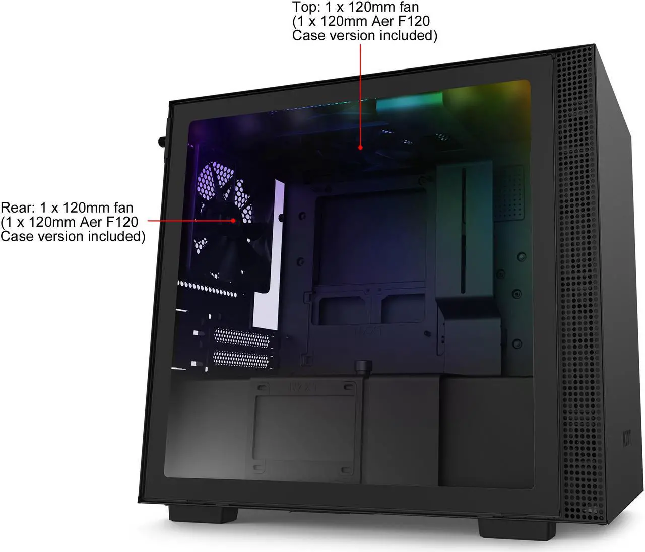 Open Box: NZXT H210i - Mini-ITX PC Gaming Case - Front I/O USB Type-C ...