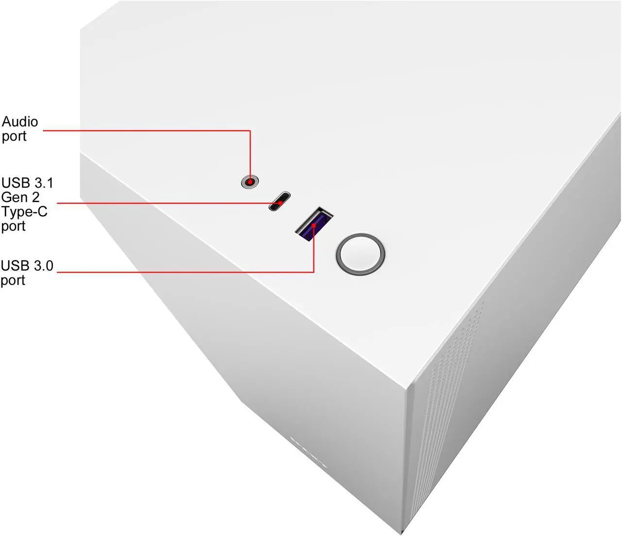 NZXT H510 - Compact ATX Mid-Tower PC Gaming Case - Front I/O USB Type-C ...