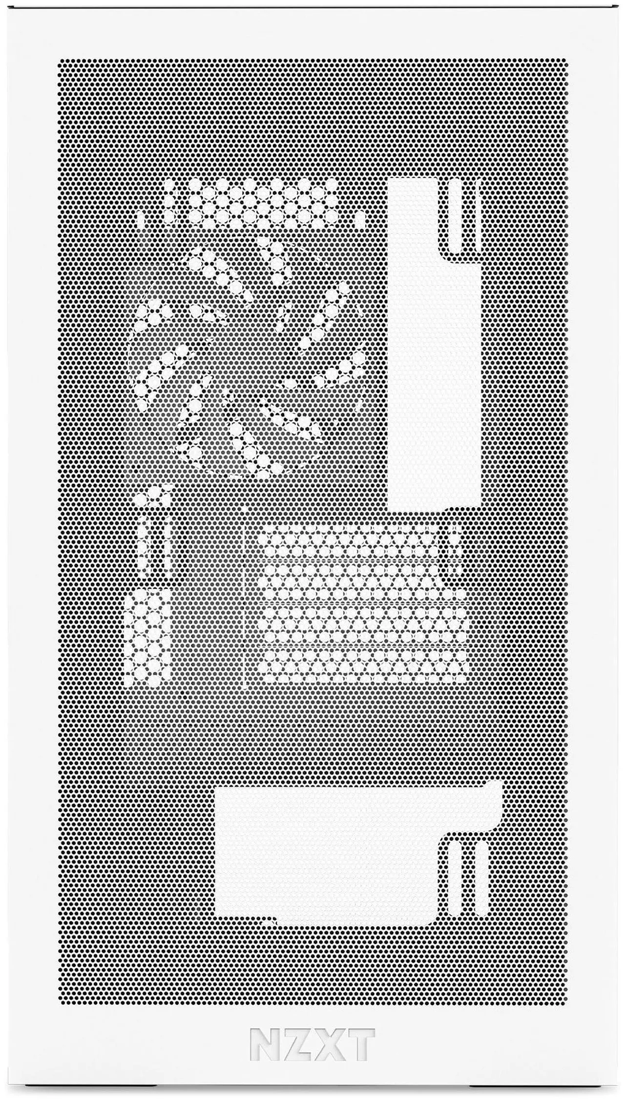 NZXT CCC-H31FW-01White SGCC / Tempered Glass Micro ATX Cases Case ...