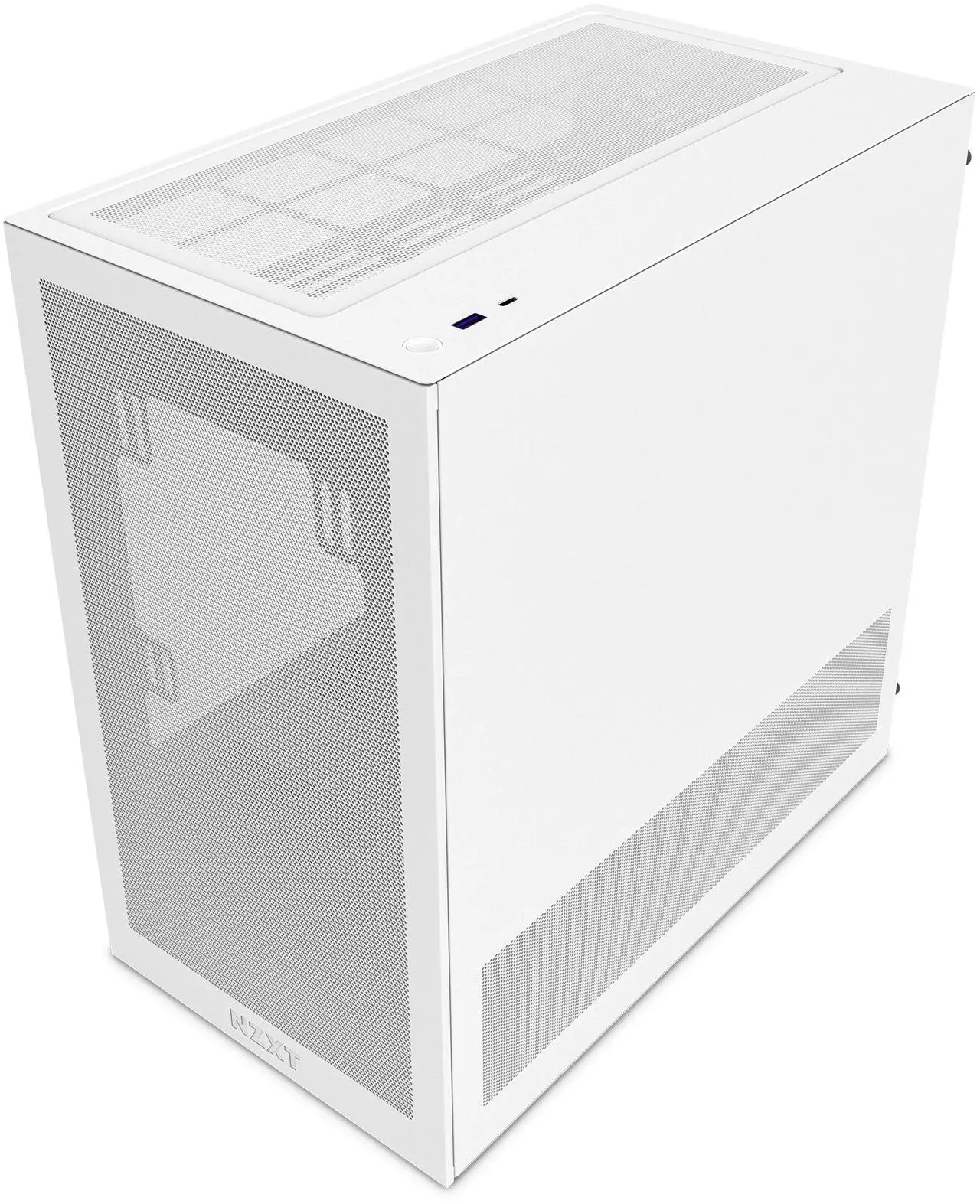 NZXT CCC-H31FW-01White SGCC / Tempered Glass Micro ATX Cases Case ...