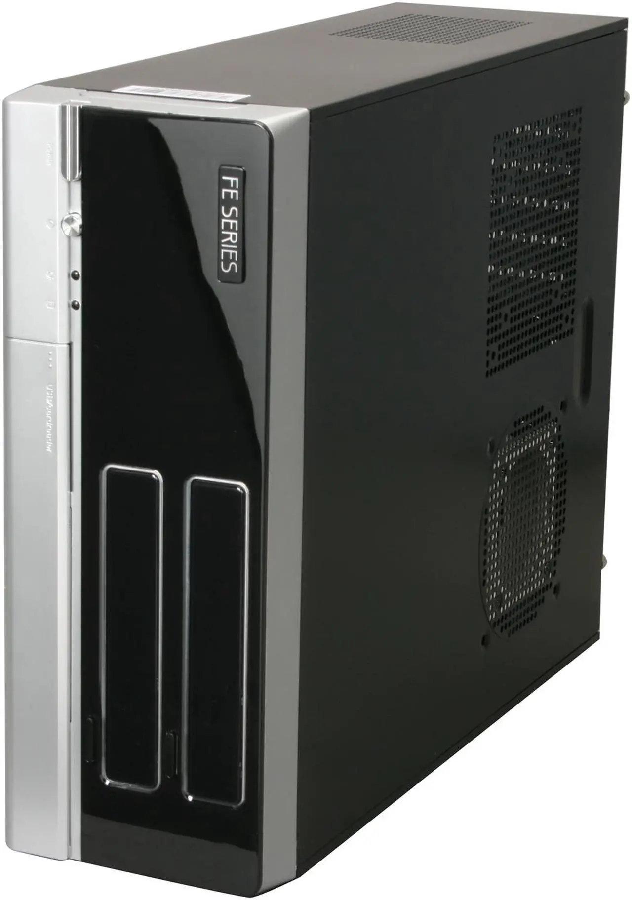 Rosewill Black / Silver FE-H010 ATX Media Center / HTPC Case - Newegg.com