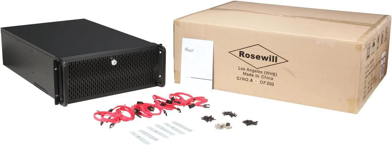 Open Box: Rosewill RSV-L4412, 4U Rackmount Server Case / Server Chassis ...