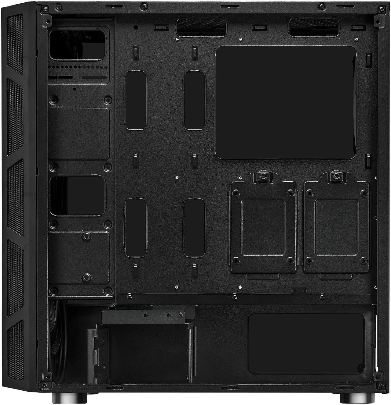 Rosewill SPECTRA C100-A ATX Mid Tower Gaming Case With Tempered Glass ...