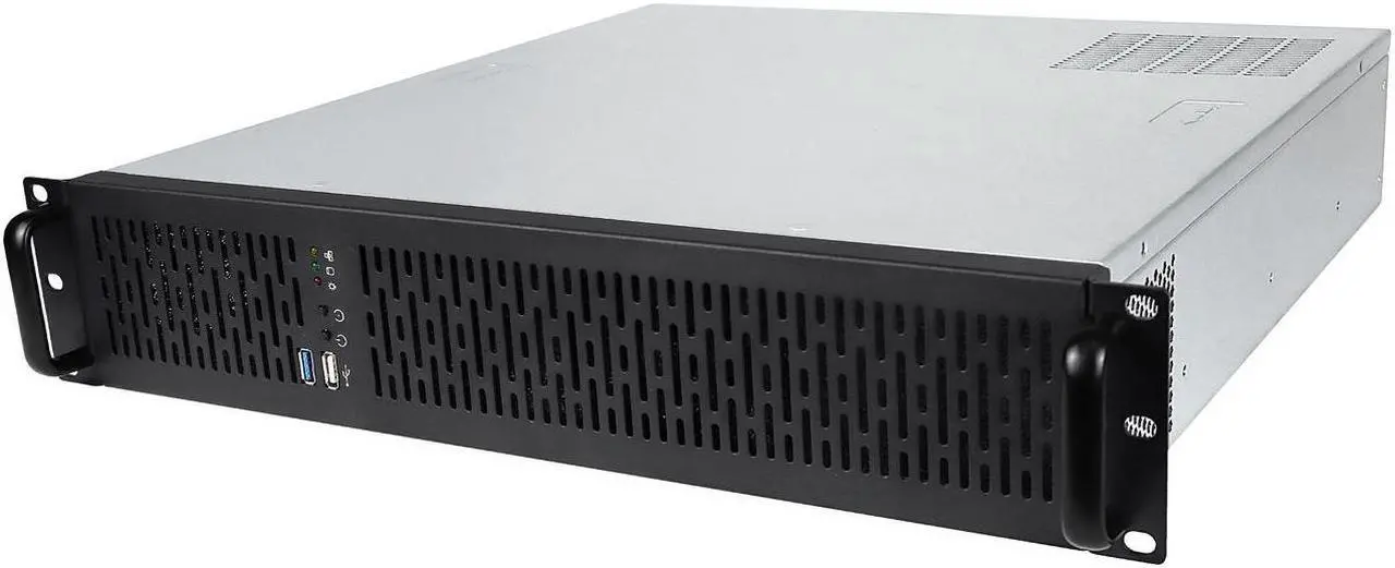 Open Box: Rosewill 2U Server Chassis Rackmount Case, 4x 3.5" Bays, 2x 2 ...