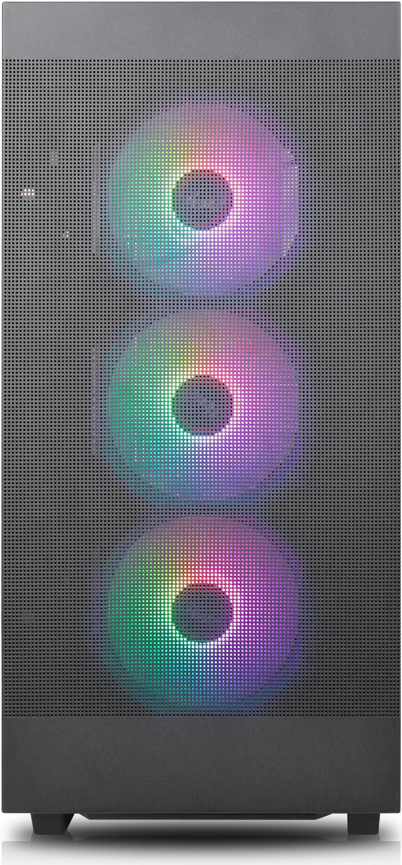 Rosewill Helium Flow Black Mid Tower Computer Gaming Case, TG & Mesh ...