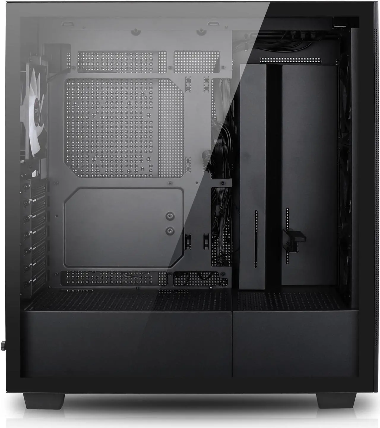 Rosewill Helium Flow Black Mid Tower Computer Gaming Case, TG & Mesh ...
