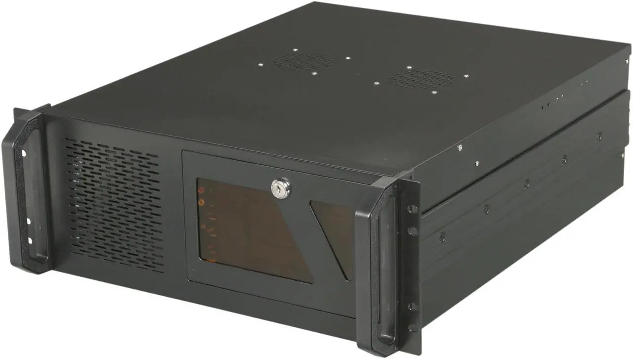 Logisys CS4802BK Black 4U Rackmount Server Case - Newegg.com