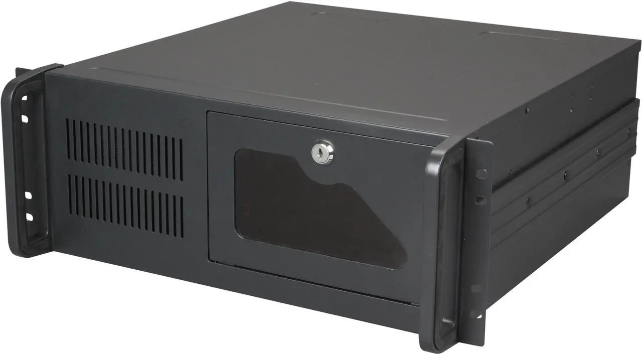 Logisys CS4801H Black 4U Rackmount Industrial Server Case - Newegg.com