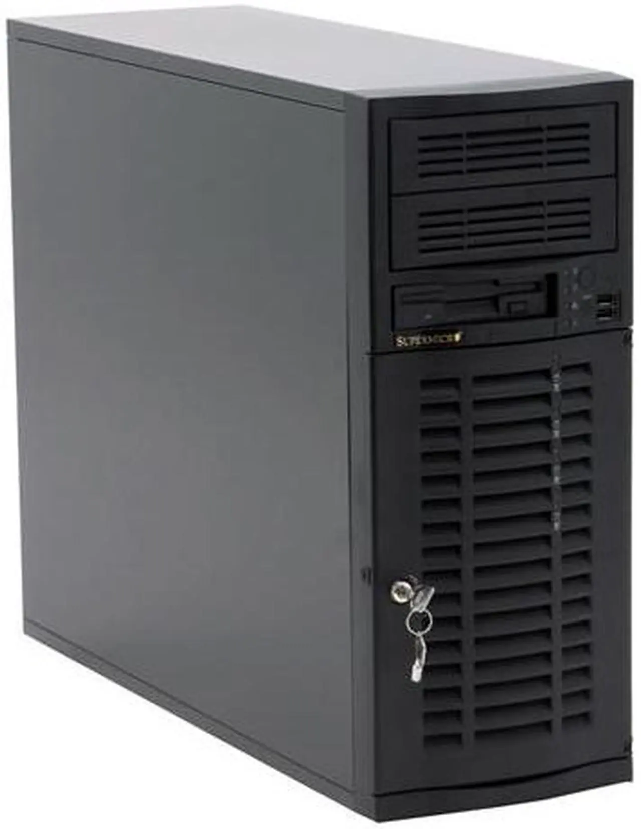 SUPERMICRO CSE-733T-350B Black Pedestal Computer Case - Newegg.com
