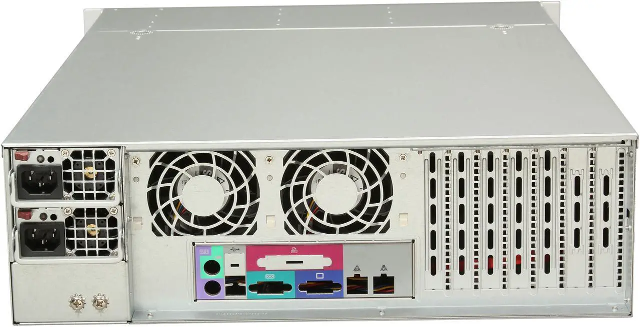SUPERMICRO SuperChassis CSE-836TQ-R800B Black 3U Rackmount Server Case ...