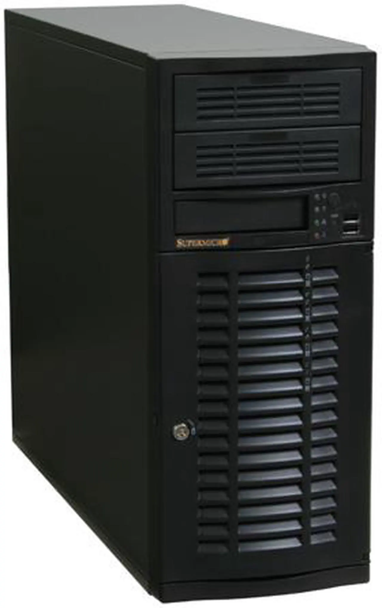SUPERMICRO SuperChassis CSE-733TQ-465B Black Mid-Tower Server Case ...