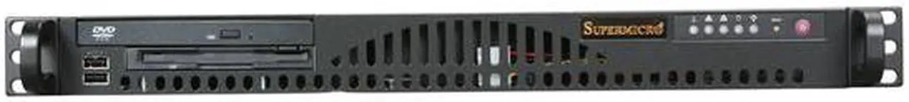 SUPERMICRO CSE-512C-260B Black 1U Rackmount Server Chassis - Newegg.ca