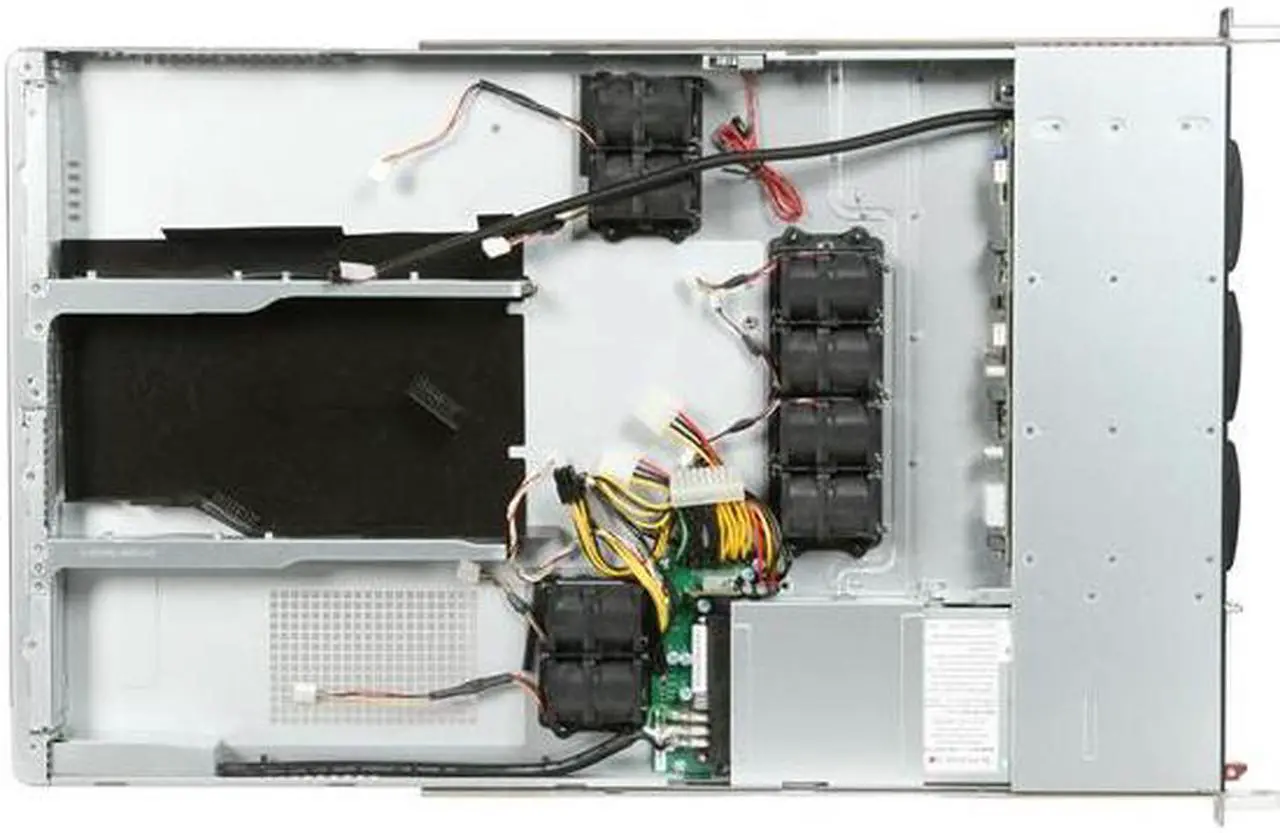 SUPERMICRO CSE-118G-1400B Black 1U Rackmount Server Chassis - Newegg.com