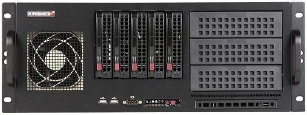 SUPERMICRO CSE-842TQ-865B Black 4U Rackmount Server Chassis - Newegg.com