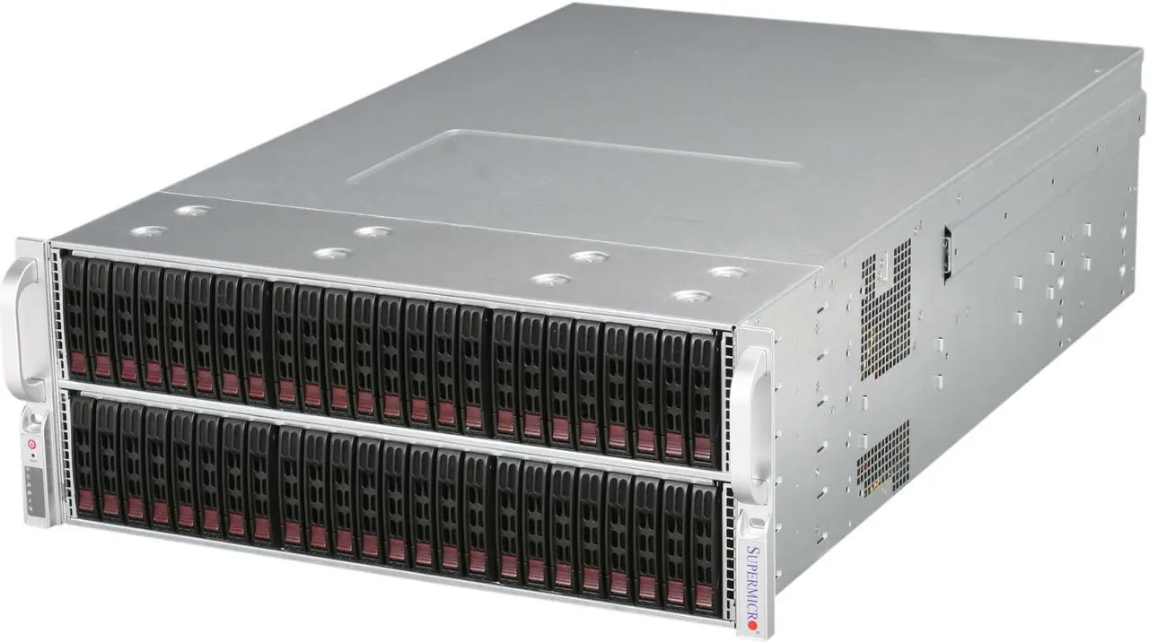 SUPERMICRO CSE-417E16-R1400LPB Black 4U Rackmount Extra High-Density ...