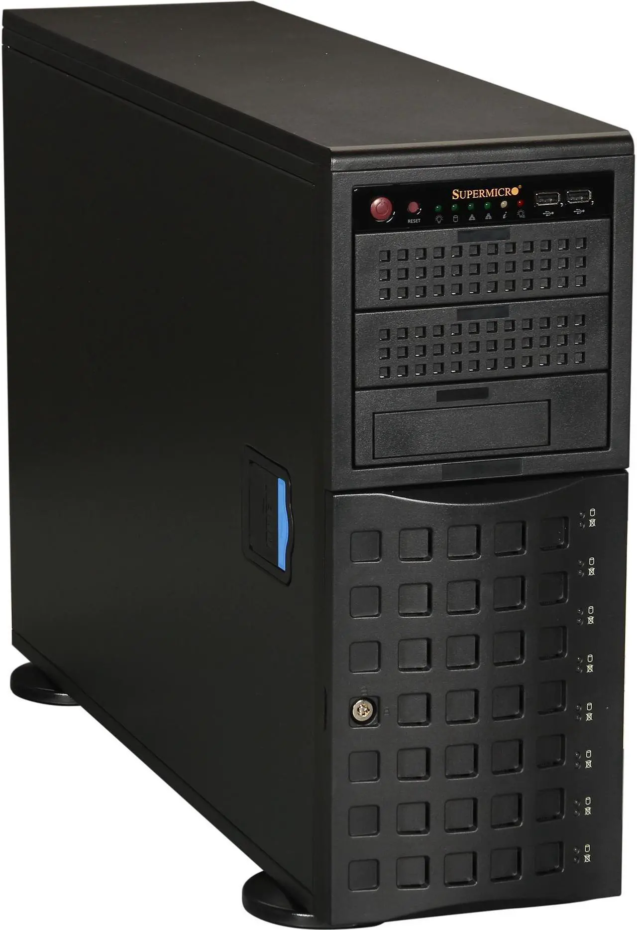 SUPERMICRO CSE-745TQ-R920B Black 4U Pedestal Server Case - Newegg.com