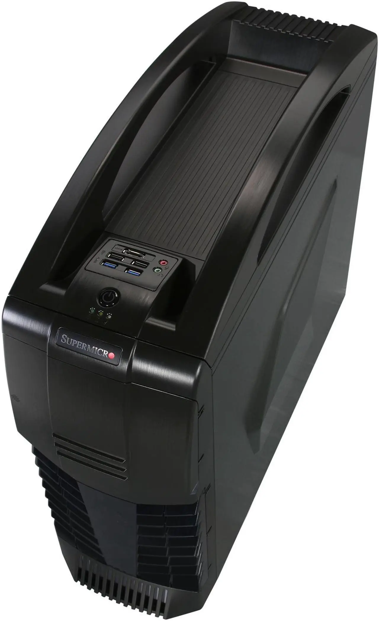 SUPERMICRO SuperChassis CSE-732G-903B Black Mid-Tower Gaming Case ...