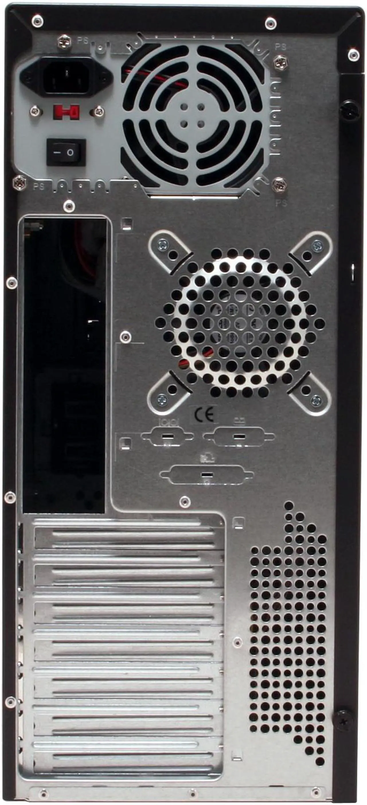 Foxconn 3GTS088-V-UC420 Black/ Silver Steel ATX Mid Tower Computer Case ...
