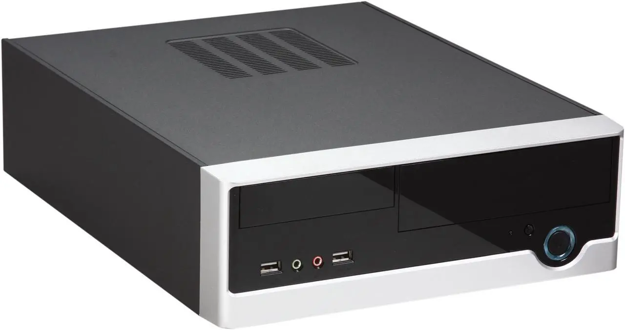 Foxconn RM233+FSP150-50GLT Black / Silver Computer Case - Newegg.com