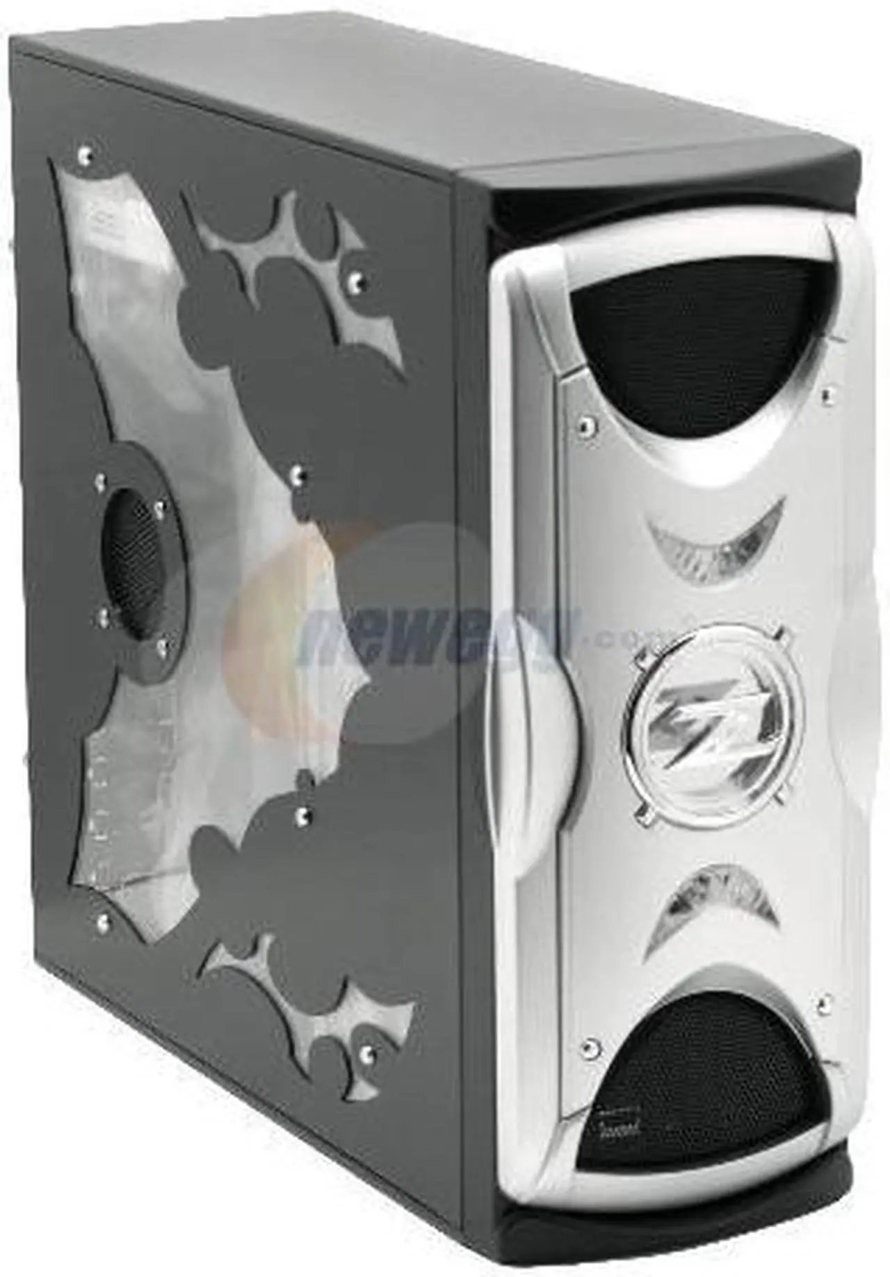 RAIDMAX Mini Scorpio 168 168WSP BLACK/SILVER Computer Case - Newegg.com