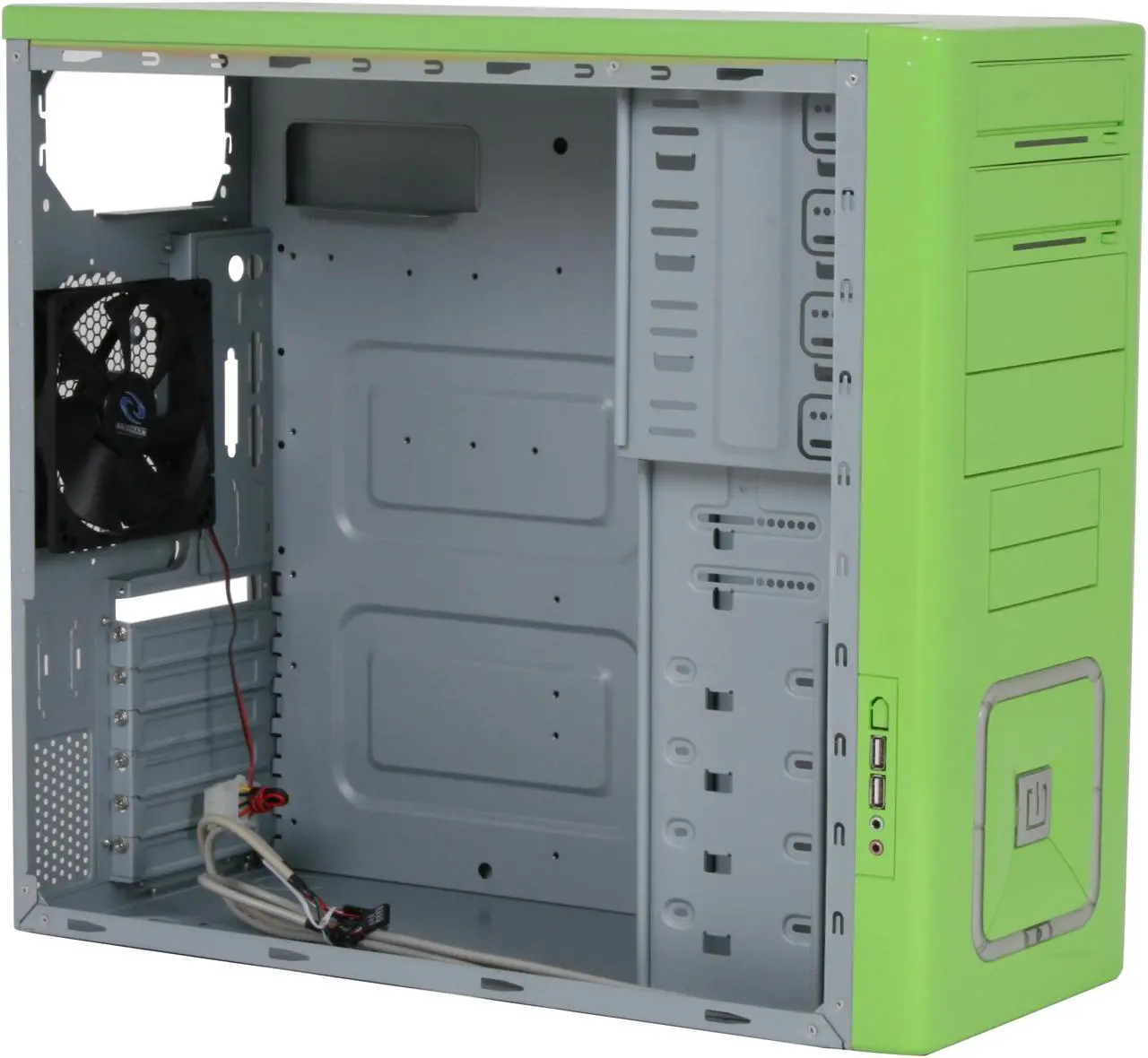 RAIDMAX O² ATX-302G Green Computer Case - Newegg.com
