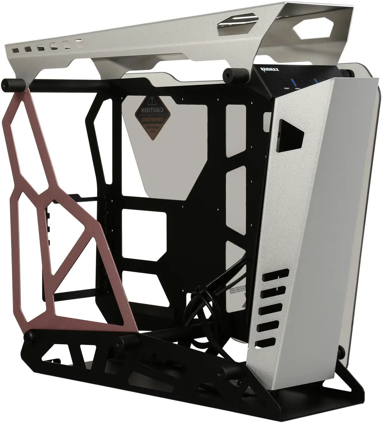 RAIDMAX X08 Black / Silver Computer Case - Newegg.com