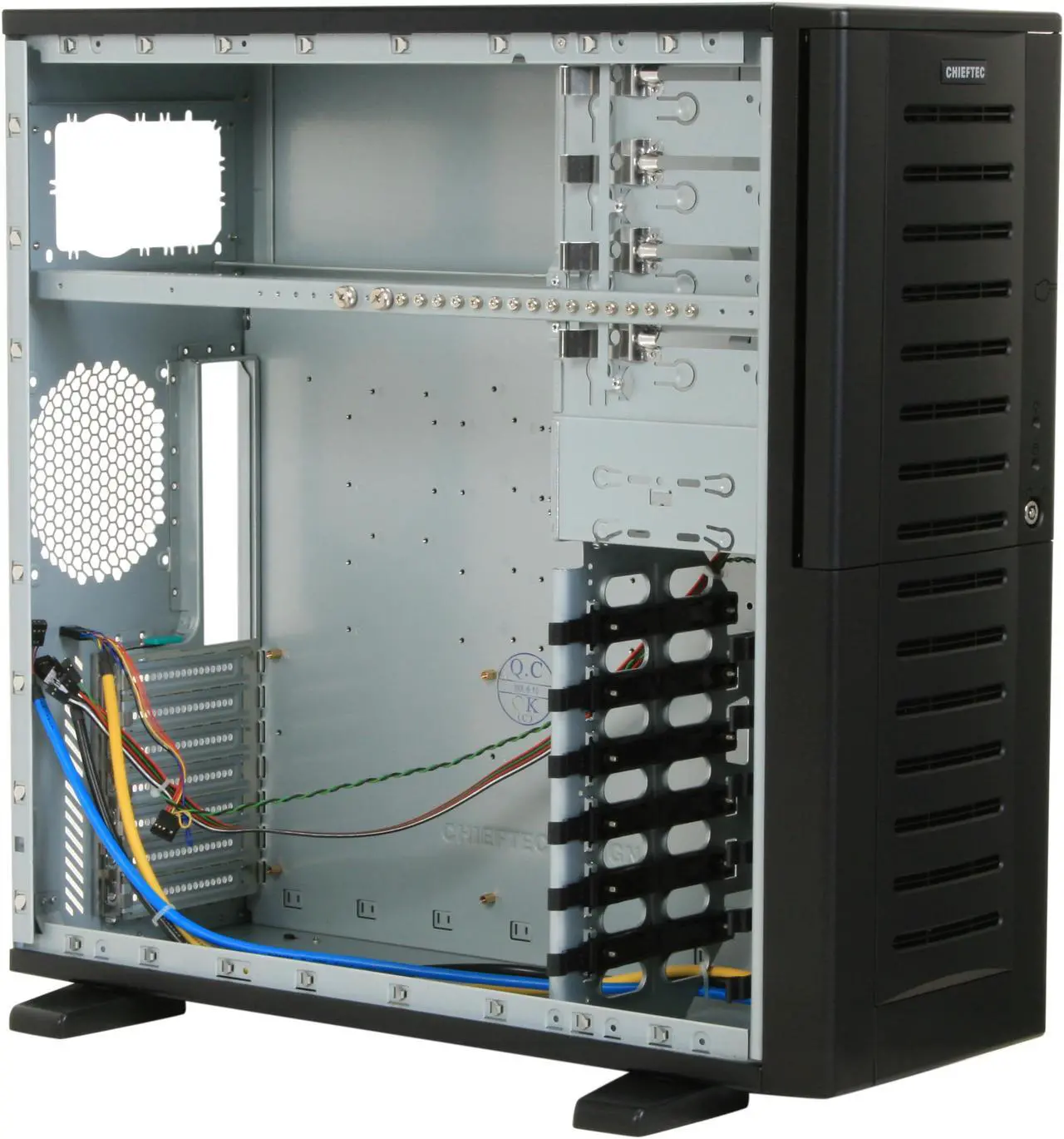 CHIEFTEC BRAVO BX-01B-B-B-OP Black Computer Case - Newegg.com