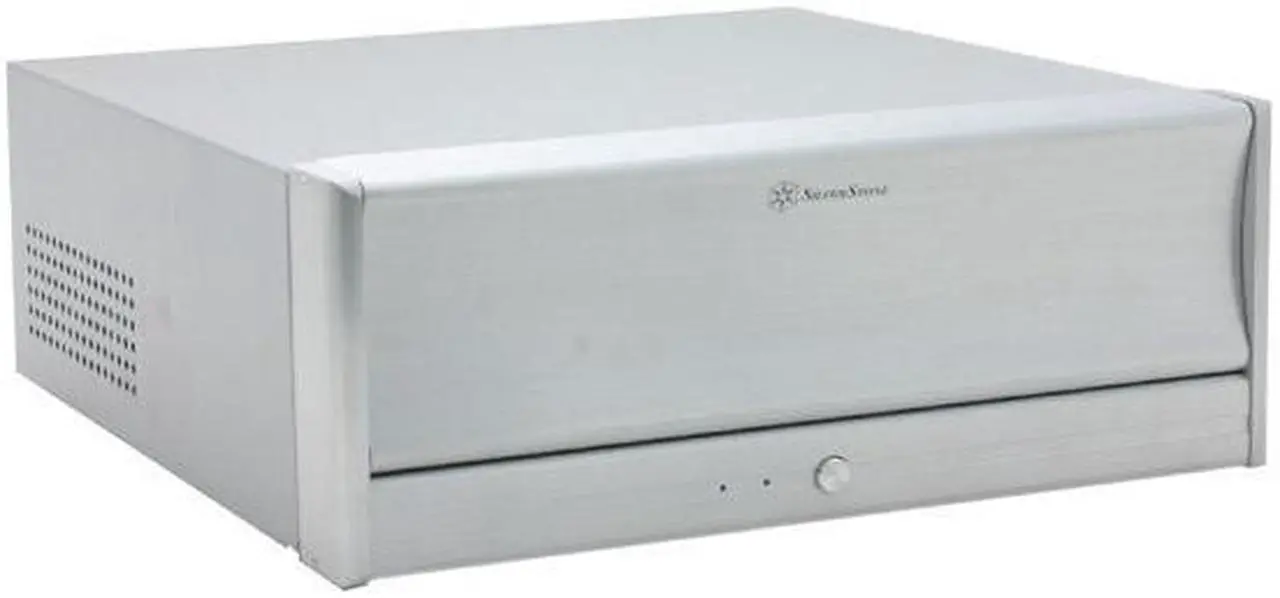 SILVERSTONE Silver LASCALA LC13-S ATX Media Center / HTPC Case - Newegg.com