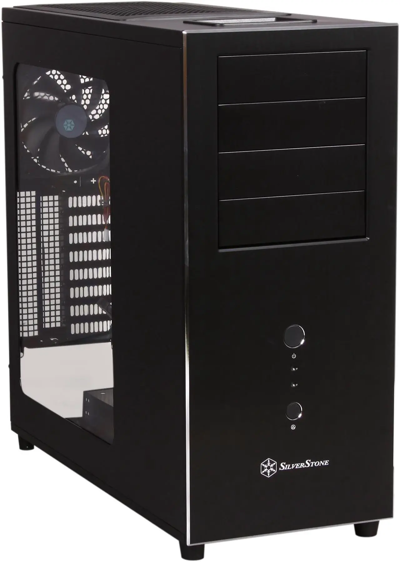 SilverStone Temjin Series SST-TJ04B-EW Black Computer Case - Newegg.com