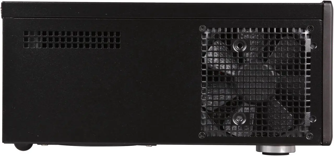 SILVERSTONE Grandia Series GD05B-USB3.0 Aluminum / 0.8mm SECC micro-ATX ...