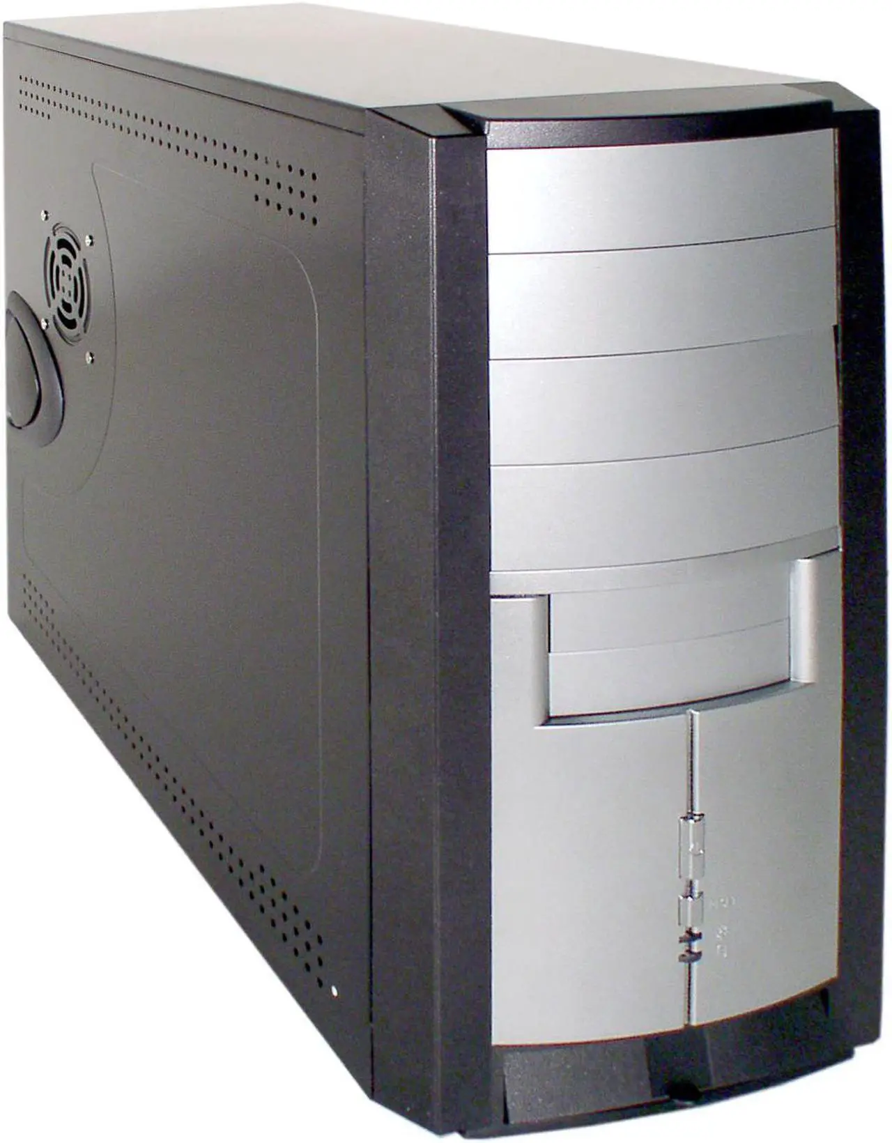 Linkworld Q319-C2628-P4 Black/Silver Computer Case - Newegg.com