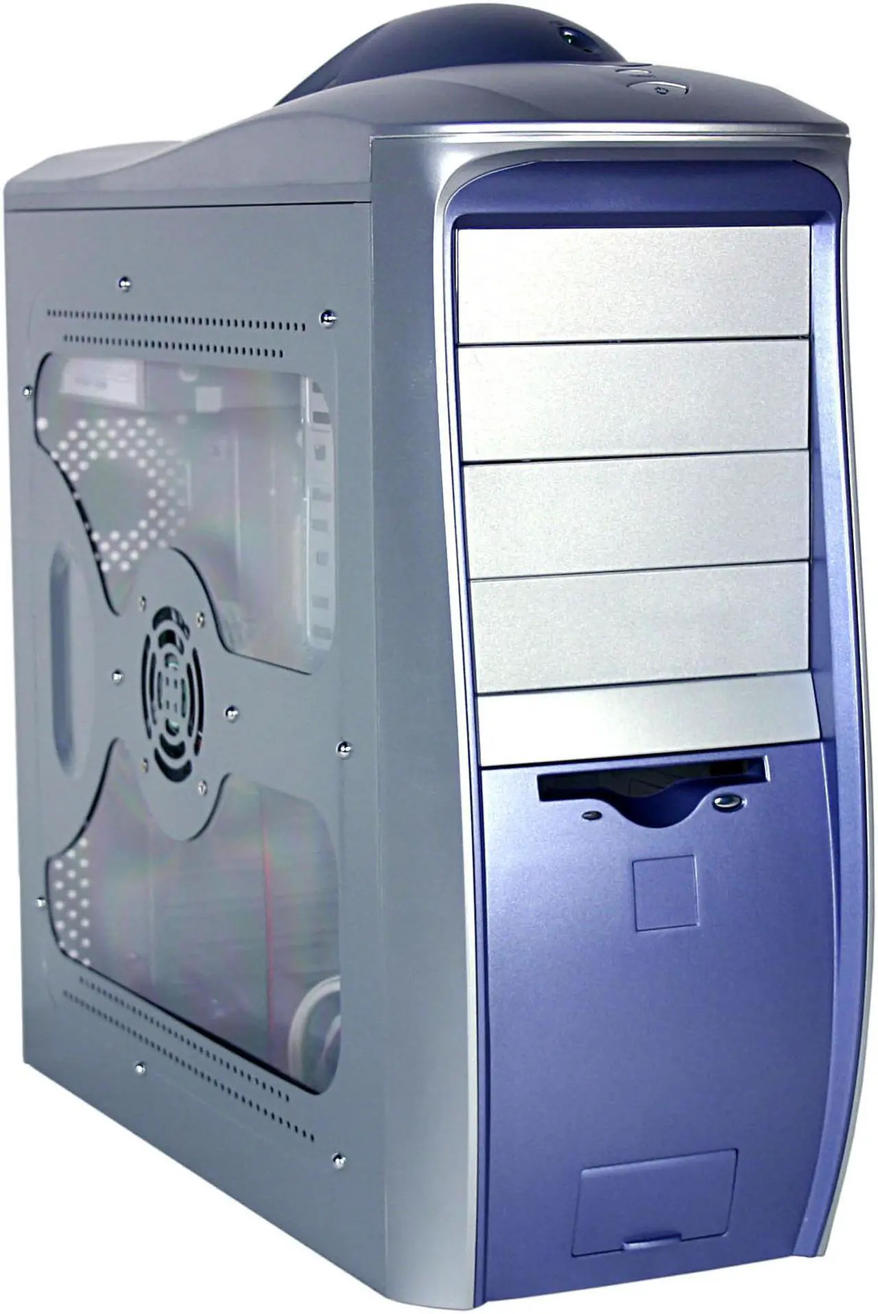 Linkworld F313-C2843-P4 Silver/Purple Computer Case - Newegg.com