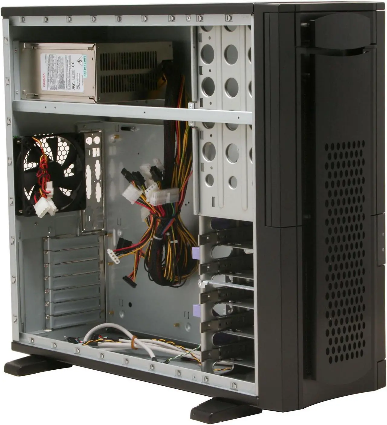 iStarUSA S-10000LB/750w Black Aluminium (front panel) 1.0mm SECC/SGCC ...