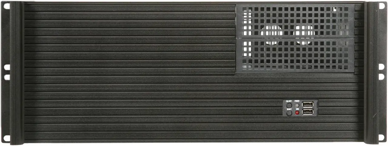 iStarUSA D412S3MATX-50 4U Rackmount 13.5" Compact Server Chassis ...