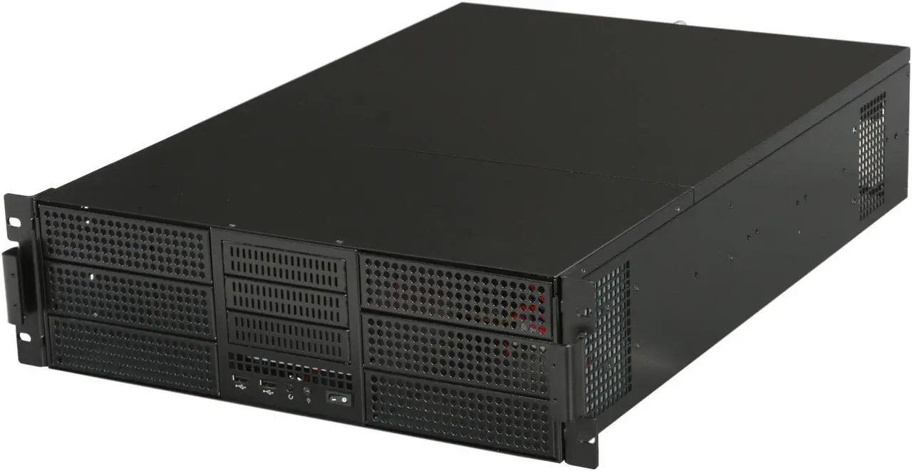 iStarUSA E-306L Black 3U Rackmount Server Chassis - Newegg.com