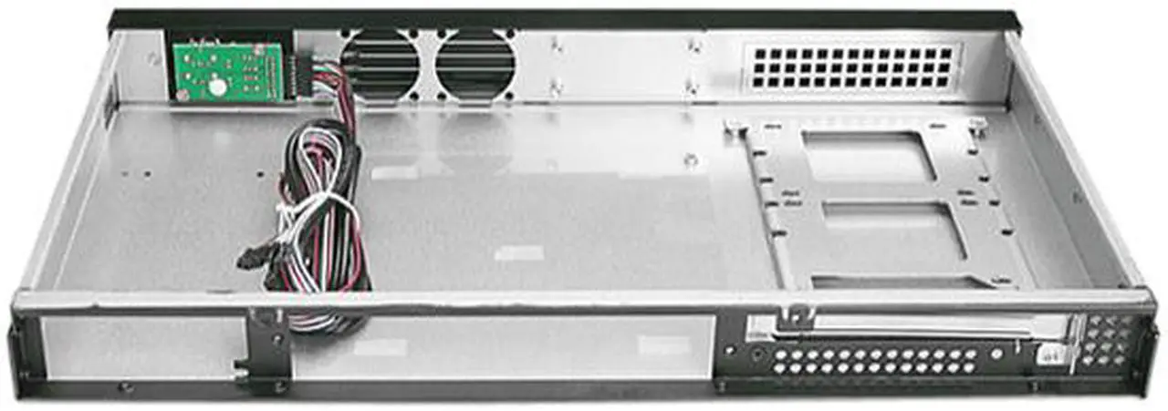 iStarUSA D-118V2-ITX-DT Black 1U Compact Desktop/Server Chassis ...