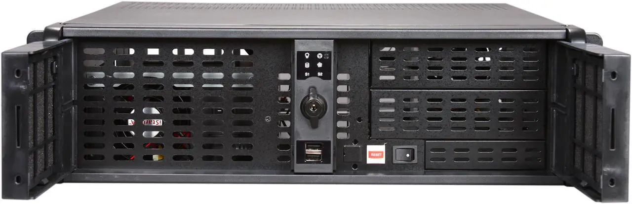 iStarUSA D-300-PFS-75P1 Black 3U Rackmount Compact Stylish Server Case - Newegg.ca