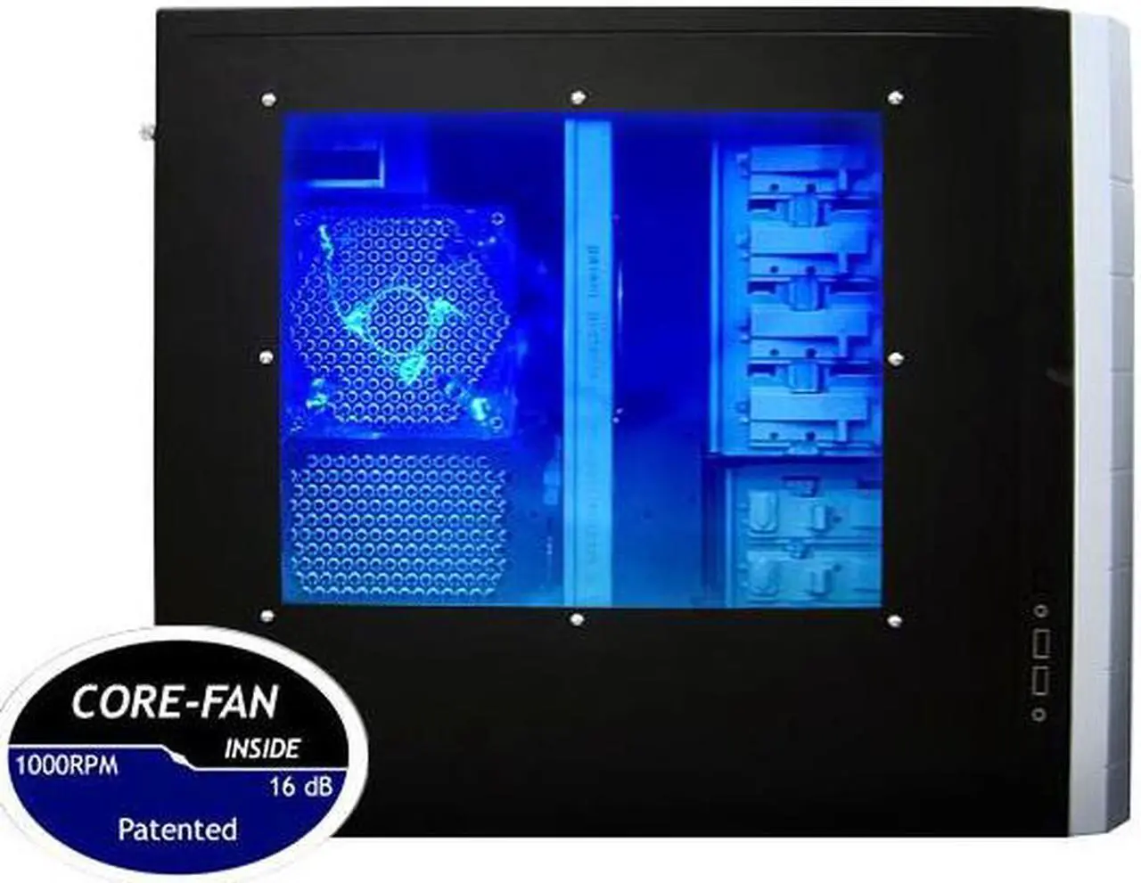 Sunbeam IC-SS-US-SVBK Silver/Black Computer Case - Newegg.com