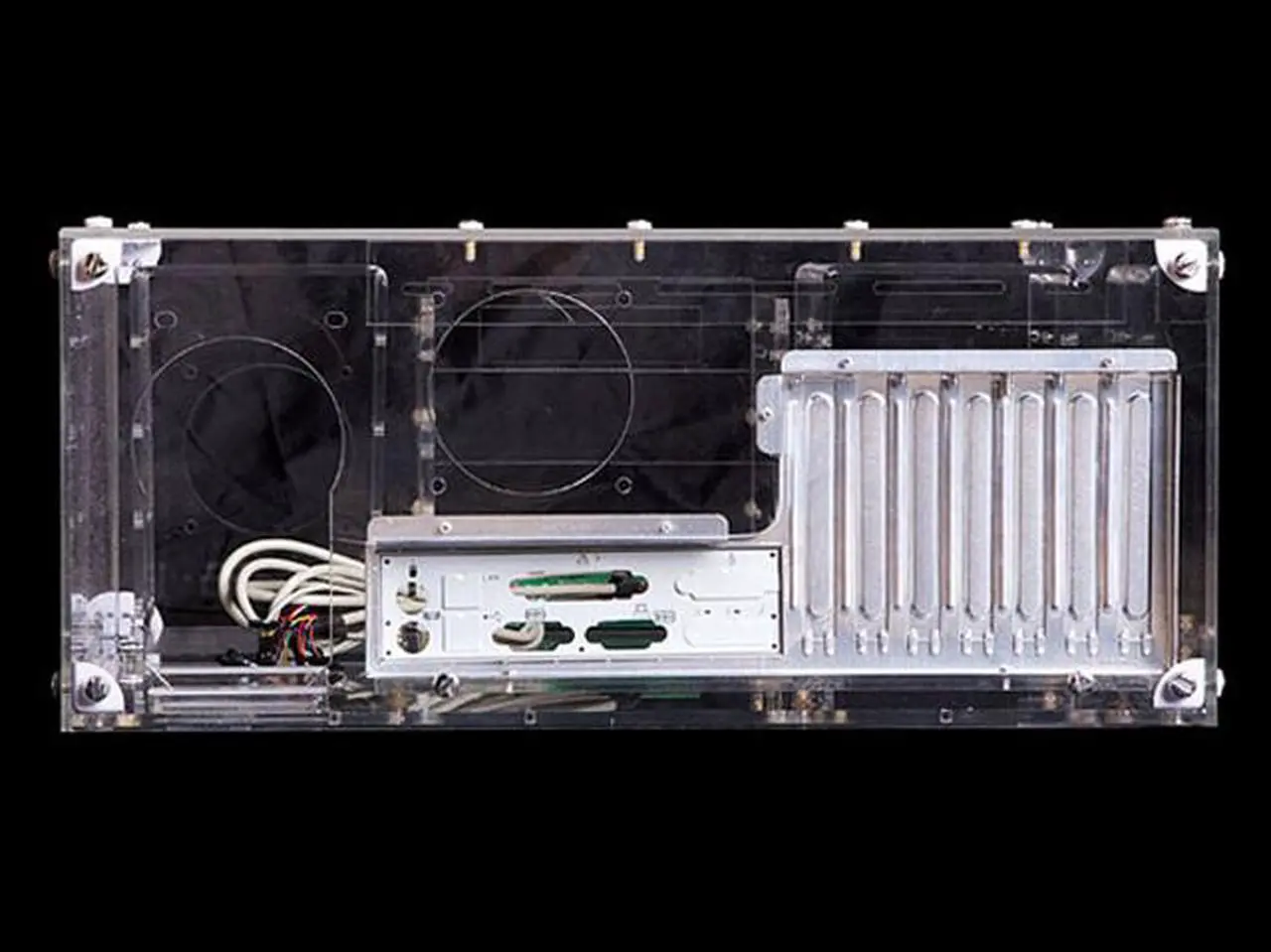 Sunbeam Transparent ACHT-T ATX Media Center / HTPC Case - Newegg.com